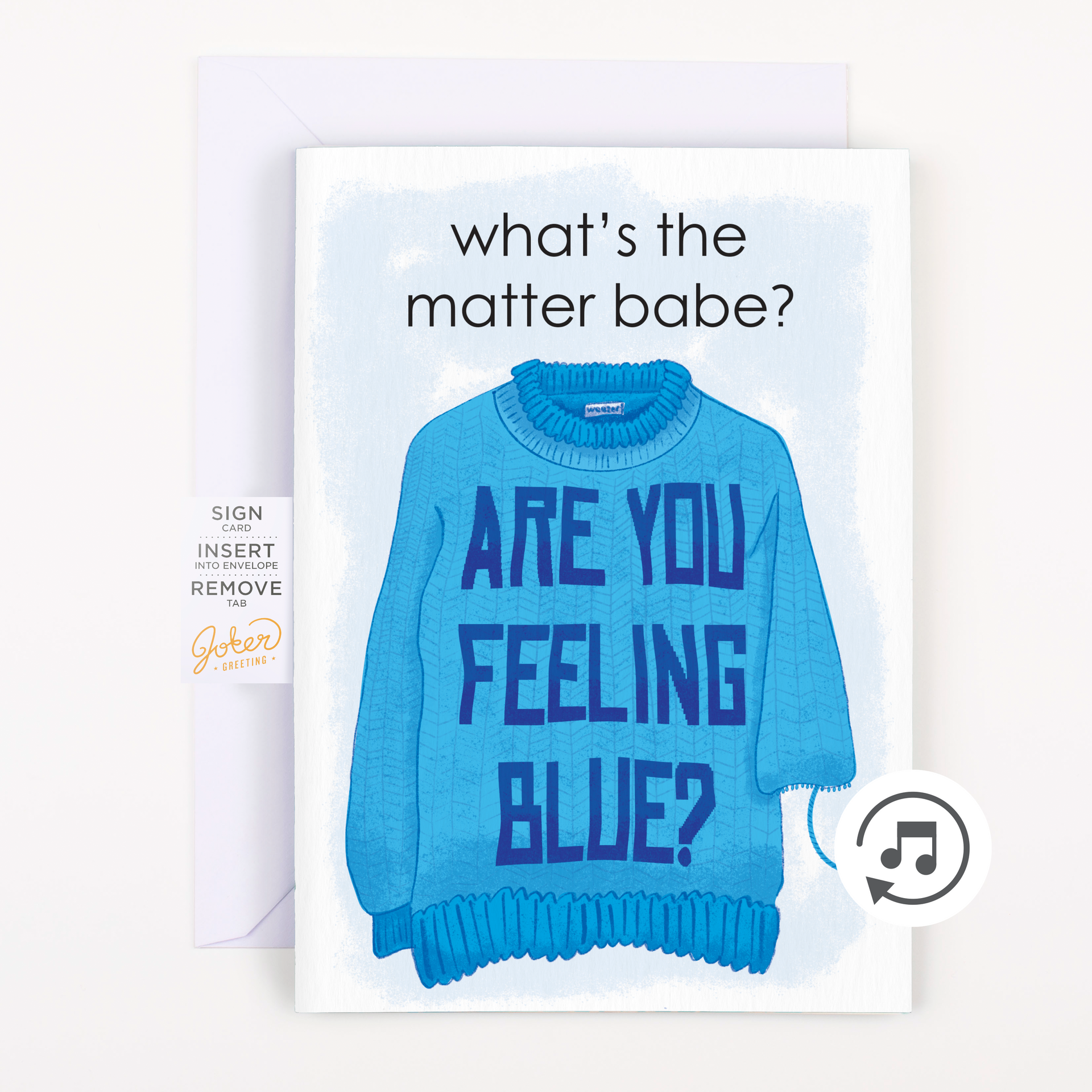Weezer Greeting Card – Joker Greeting