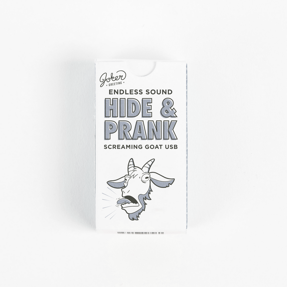 USB Goat Scream Prank; Plug & Play Hidden Sound Gag | Joker Greeting